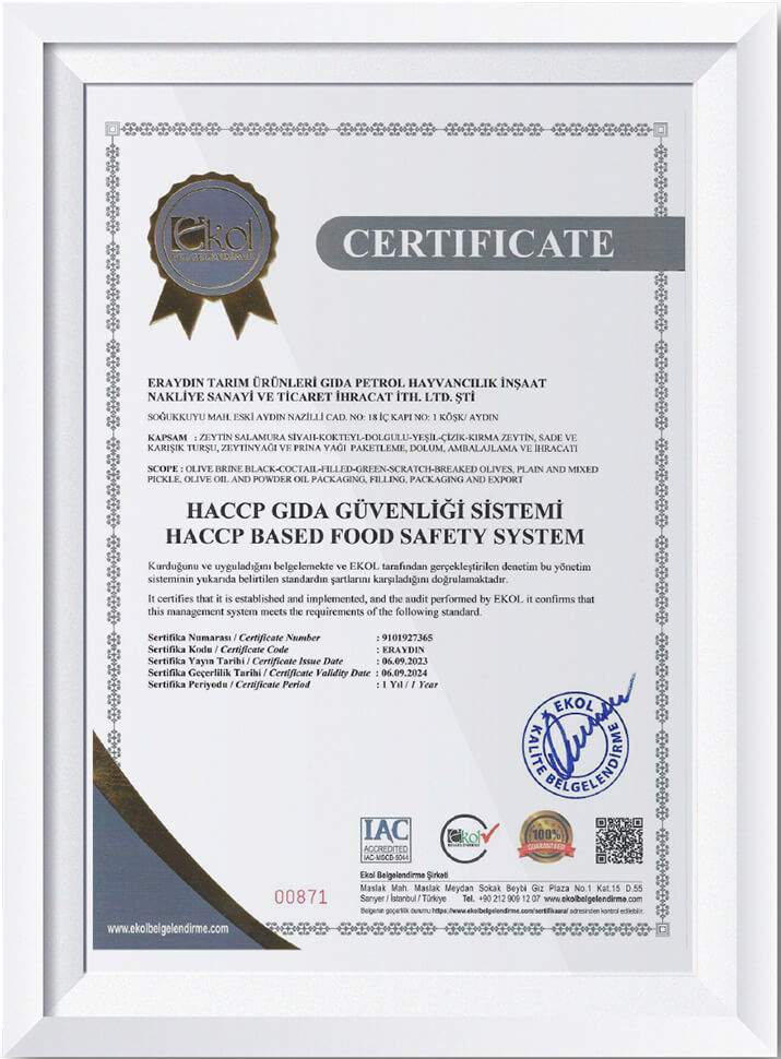 Kurumsal – Eraydın Zeytin ve Zeytinyağı